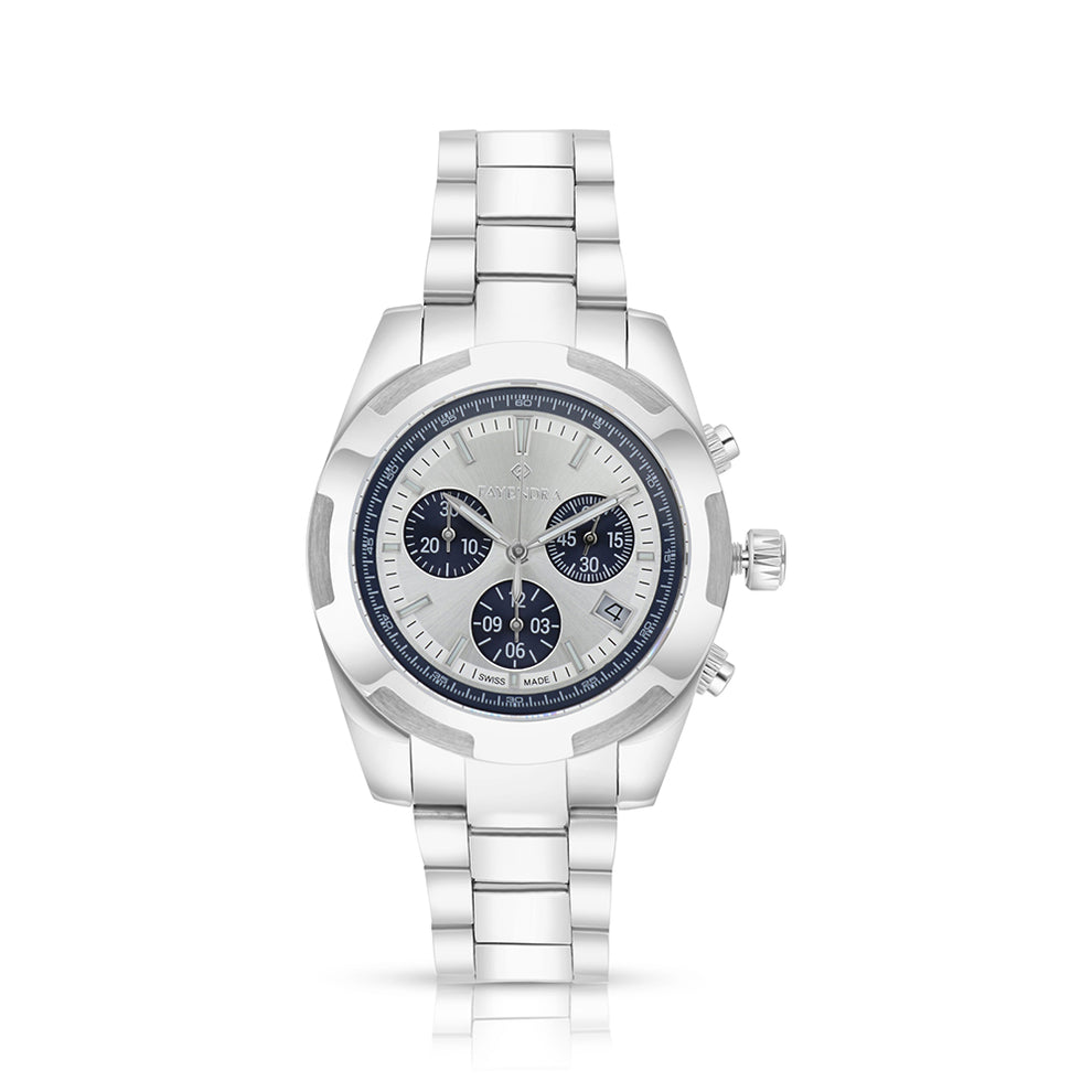 Stainless Steel 316L Watch Silver Color For Men - silver metal dial ...